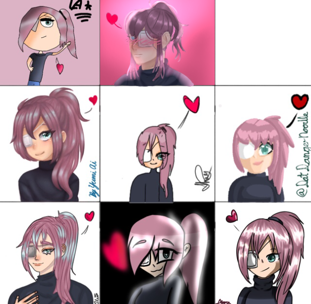 9 art style collab - ibisPaint