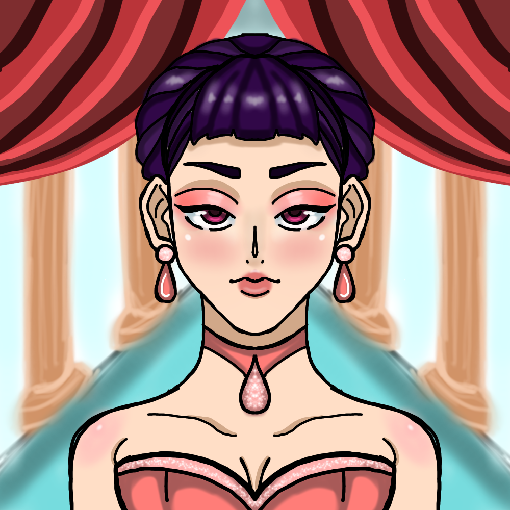 Hallway meeting - ibisPaint