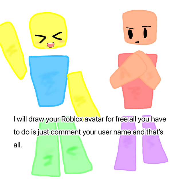 Drawing your Roblox avatar for free - ibisPaint