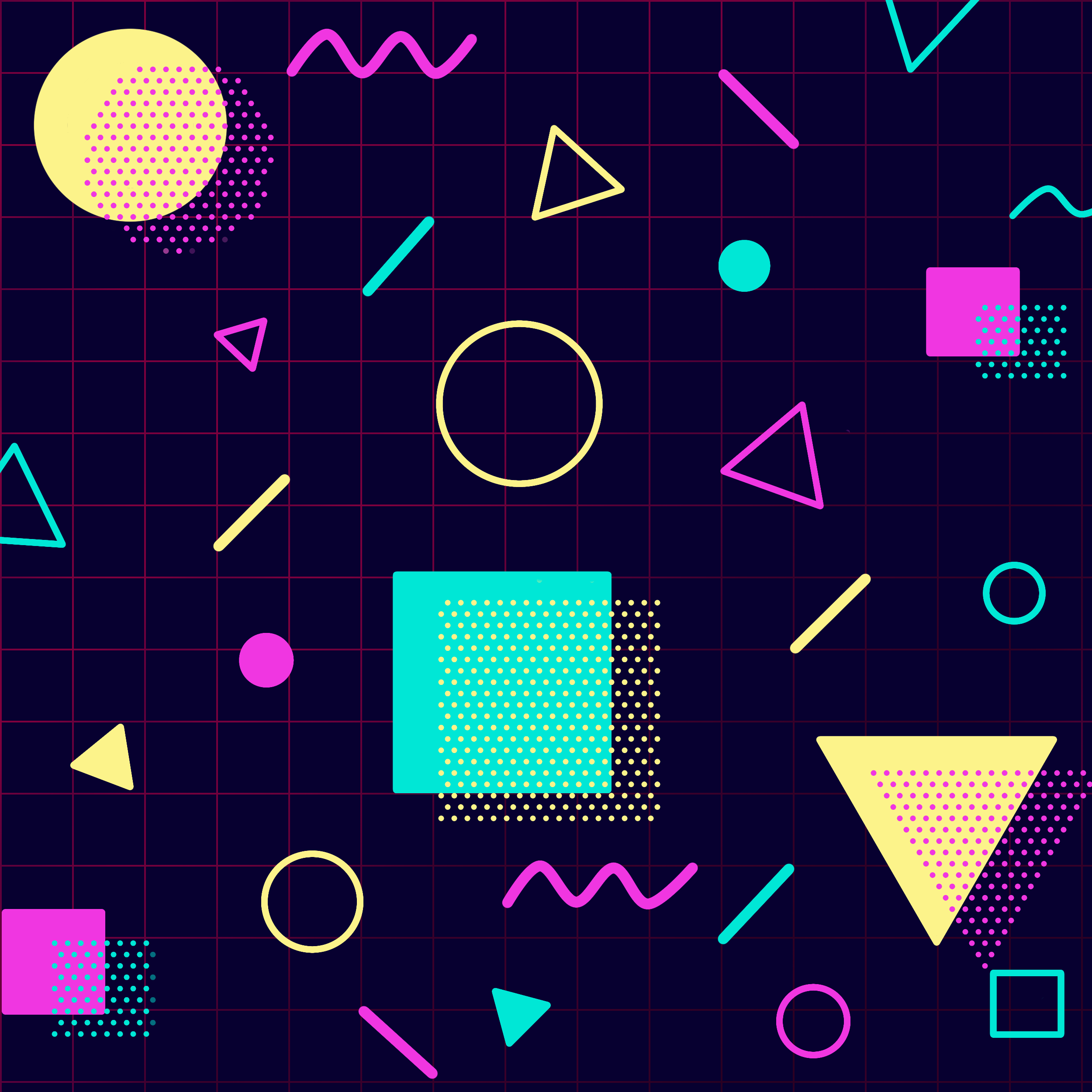 Eighties Pattern - ibisPaint