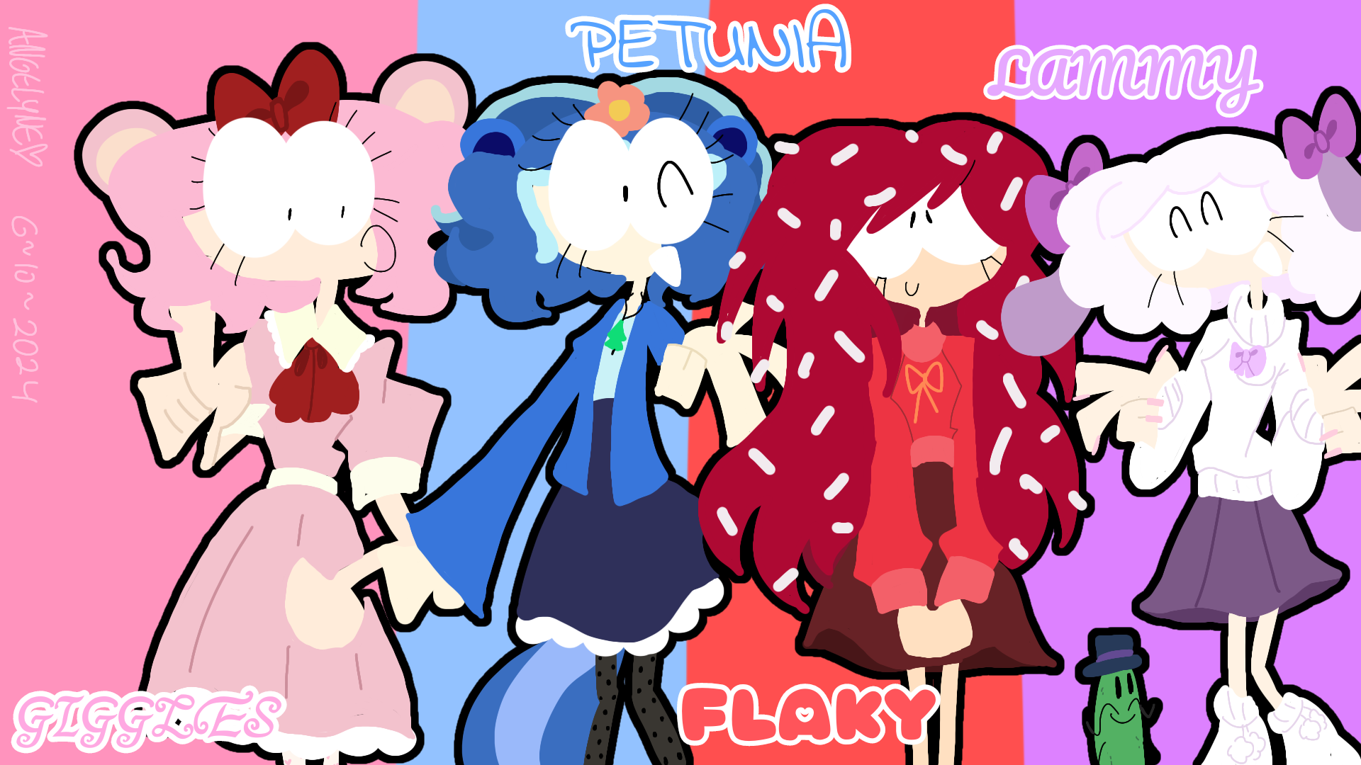 the htf gurlz - ibisPaint