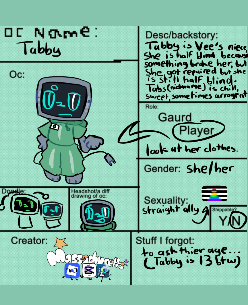 tabby sheet for a comic.. - ibisPaint