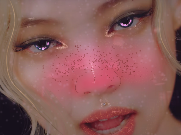 jennie neon edit 2 - ibisPaint