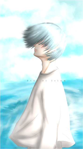 Blue sky - ibisPaint