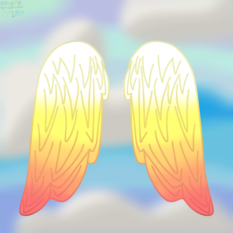 🌅 Sunset Wings 🪽 - ibisPaint