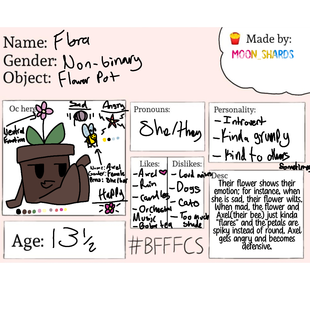 Character Entry For BFFF - ibisPaint