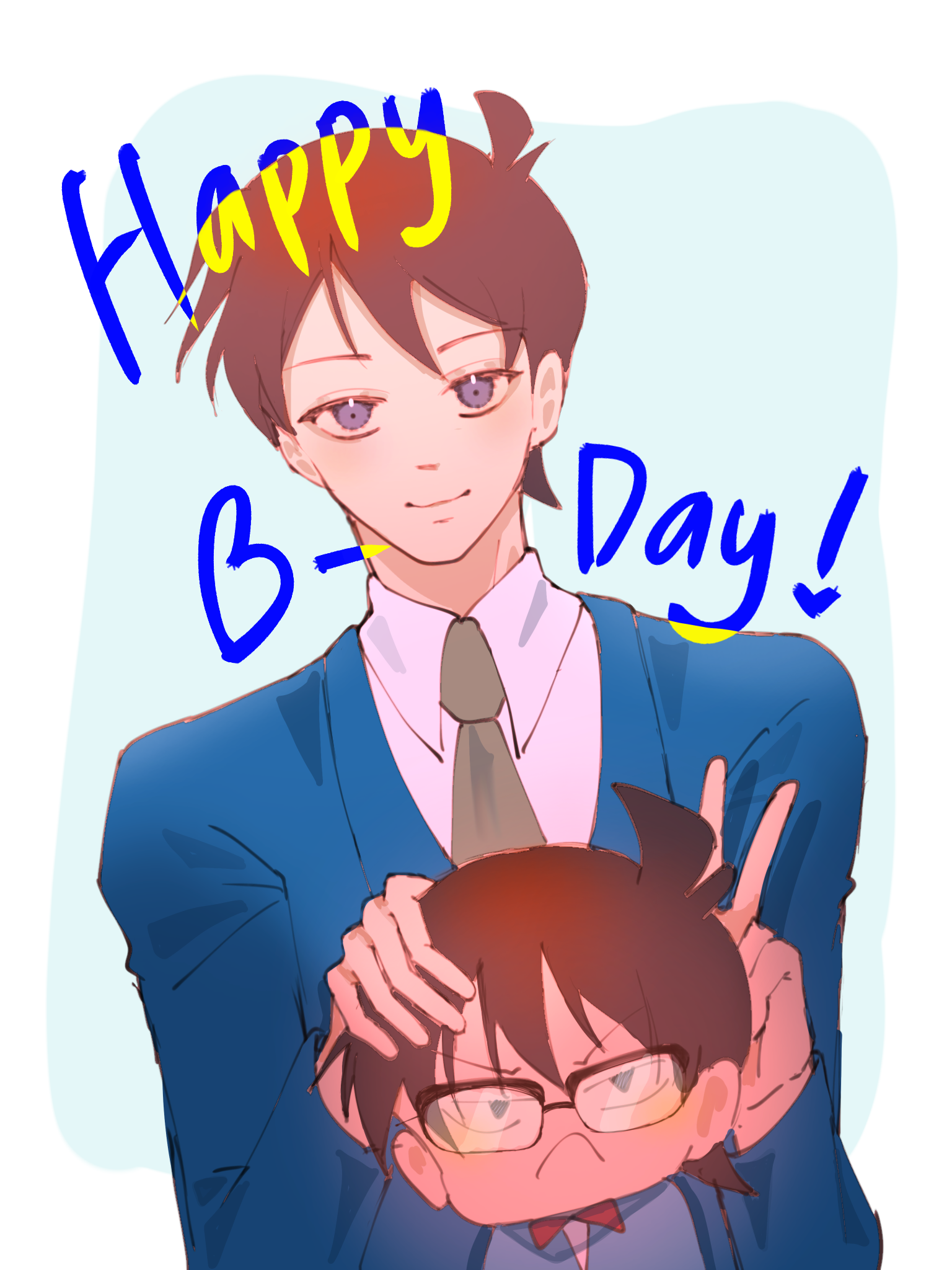 hbd kudo - ibisPaint