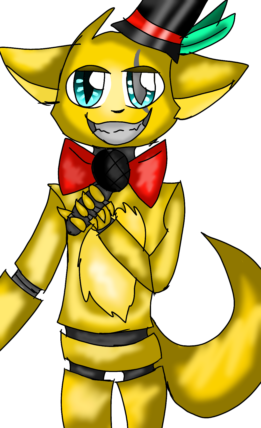 Golden Fox ( fnaf oc ) - ibisPaint