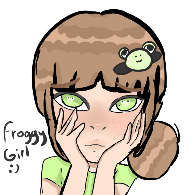 Frog girl - ibisPaint