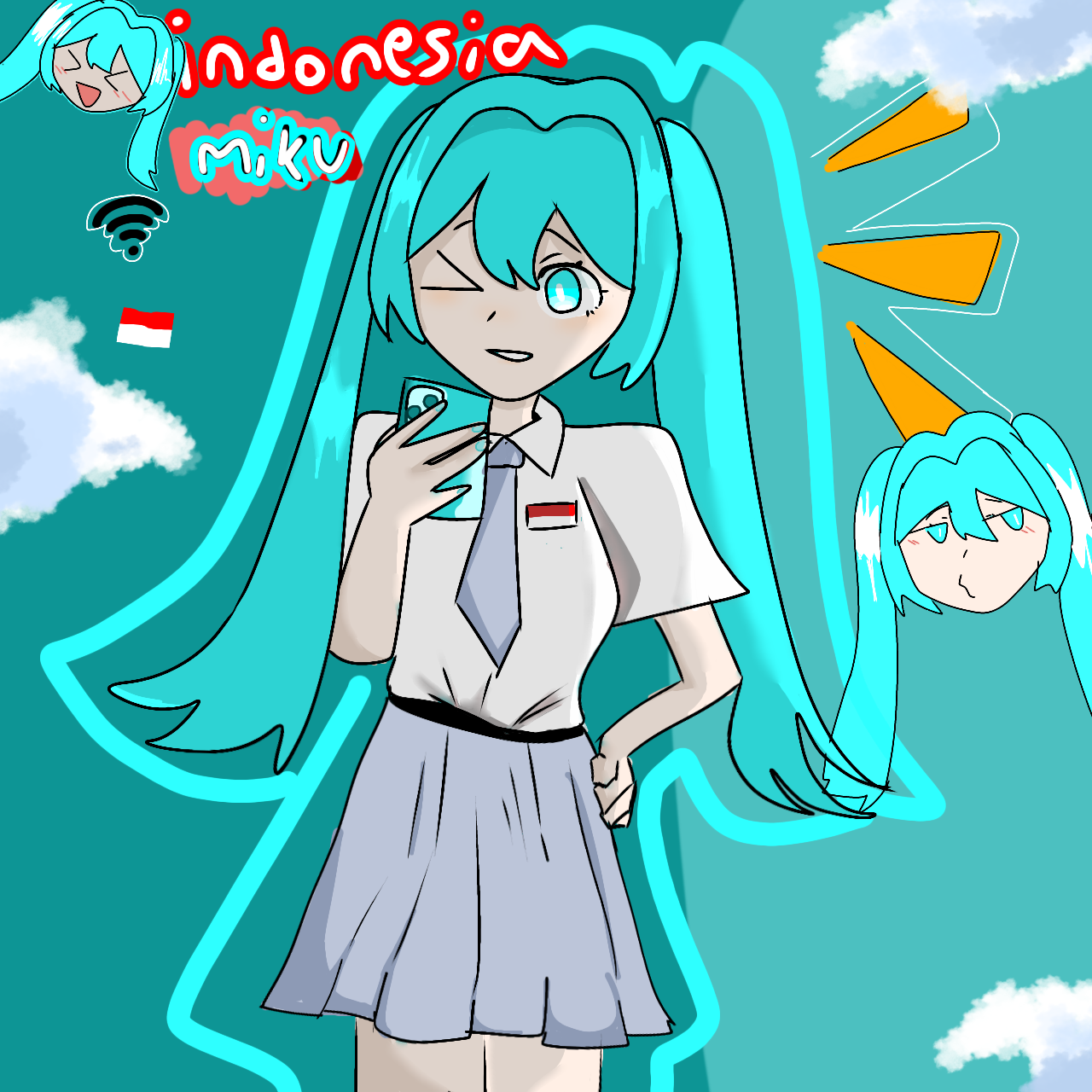 indonesian MIKU - ibisPaint