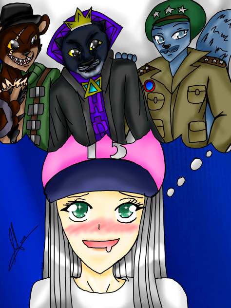 her dreams guys - ibisPaint