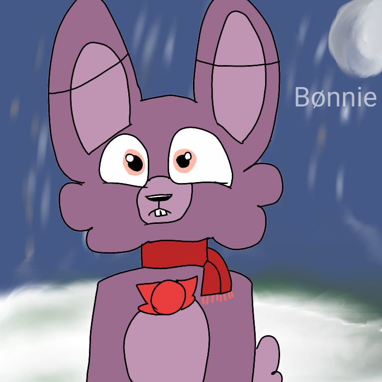 Bonnie in the Snow - ibisPaint