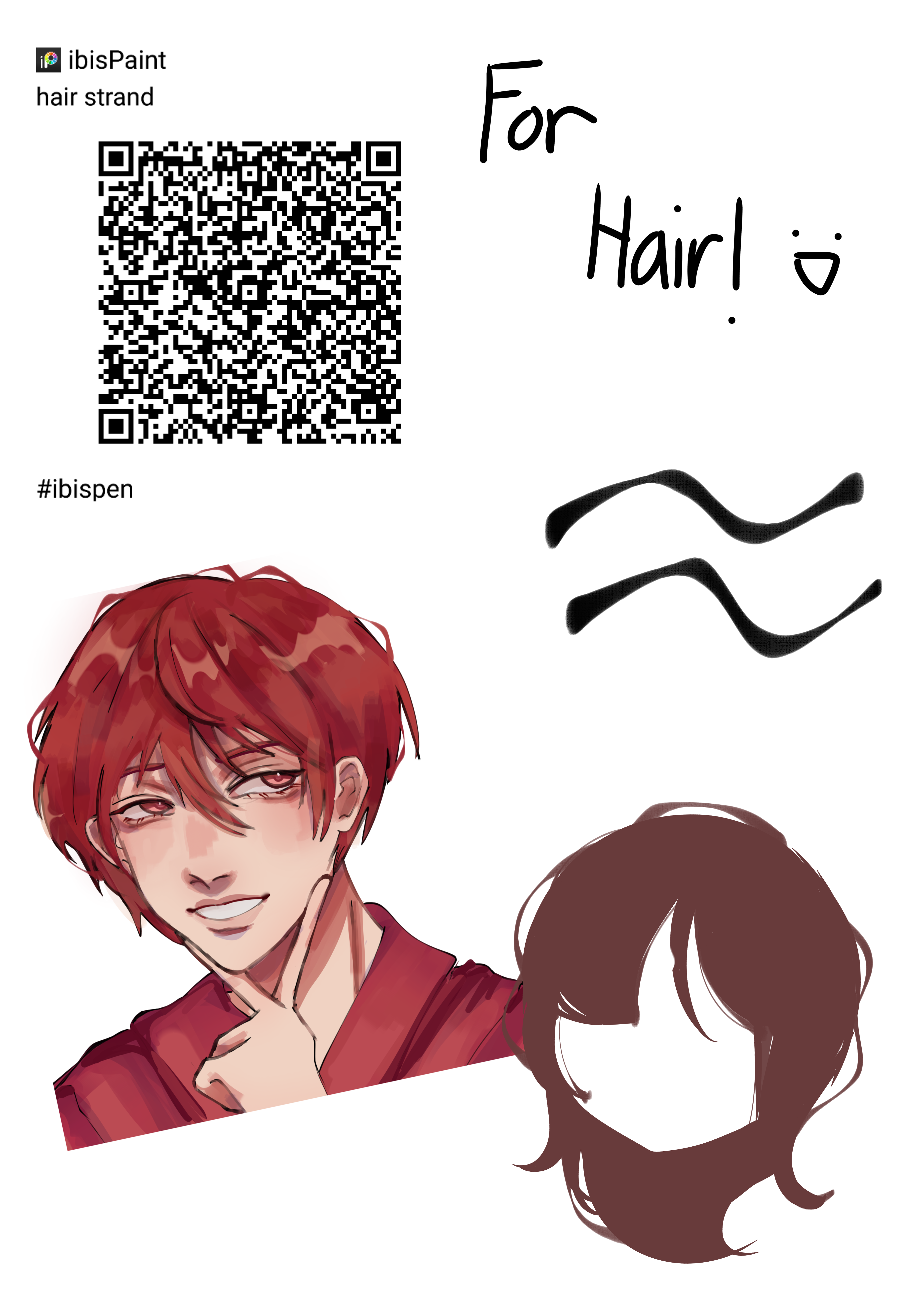 hair strand brush - ibisPaint