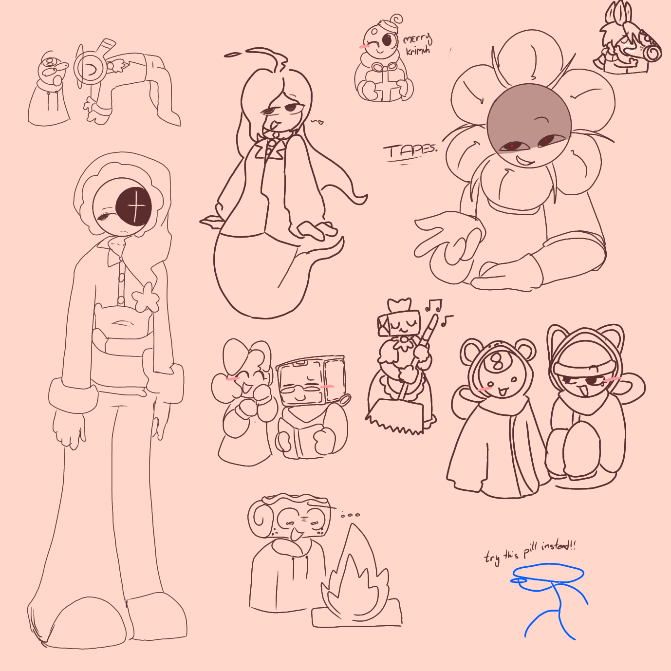 DOODLES!! - ibisPaint