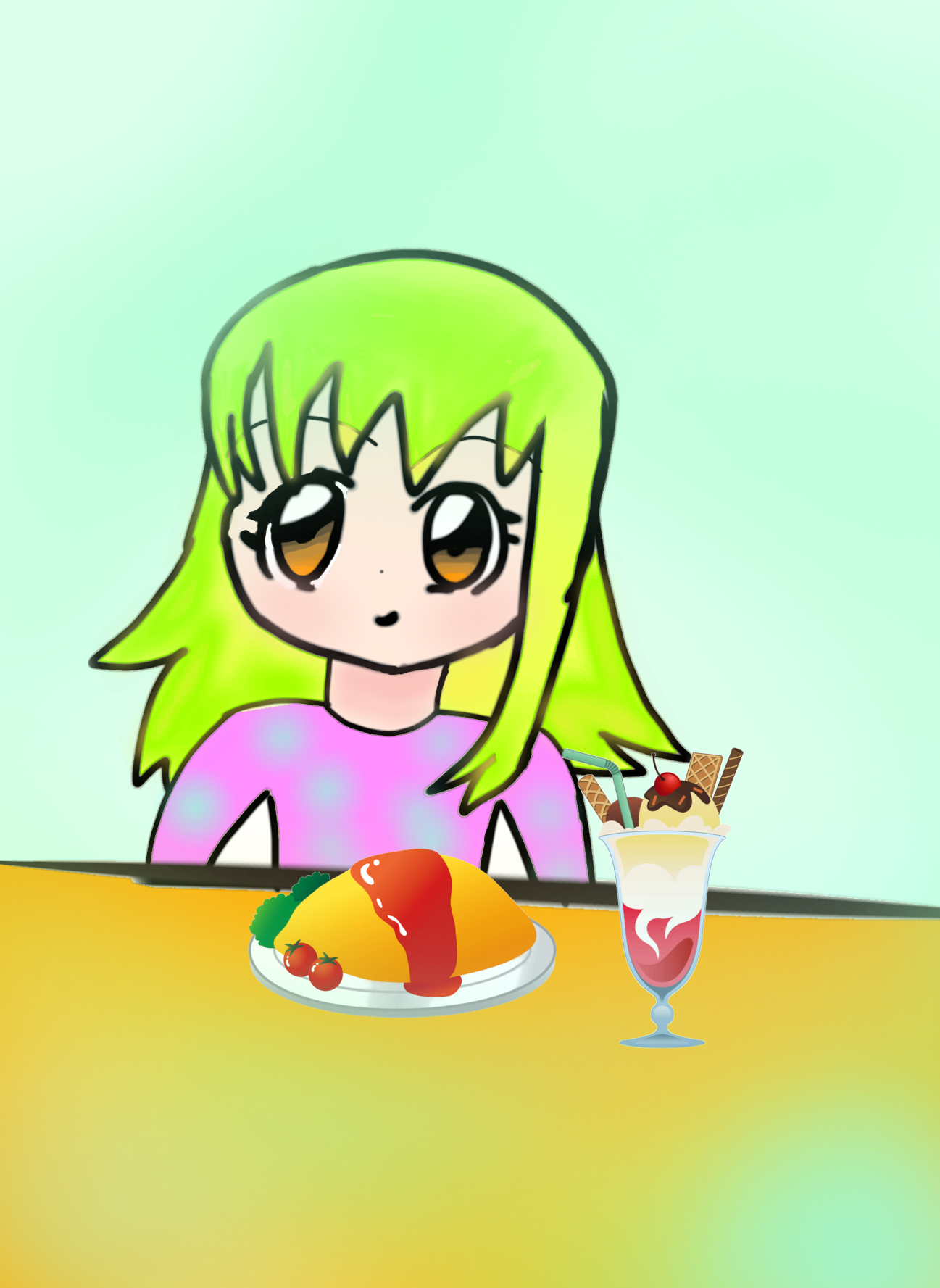 dinner 🥳 - ibisPaint