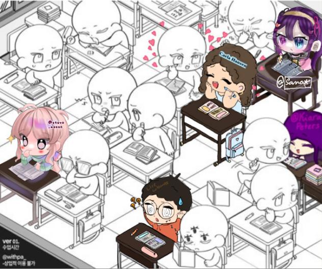 large classroom collab - ibisPaint