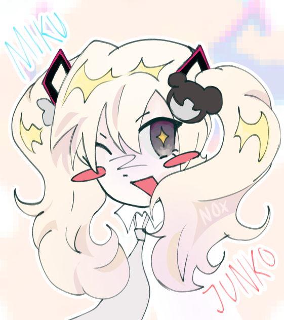 junko x miku crossover - ibisPaint