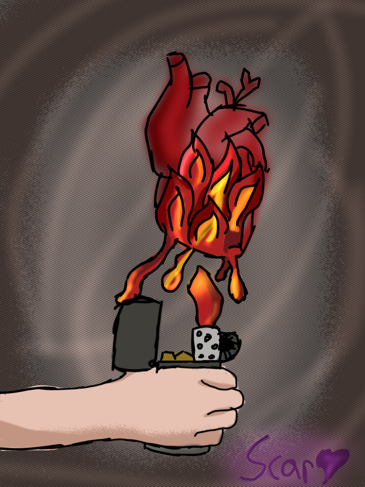 Mah heart hurts - ibisPaint