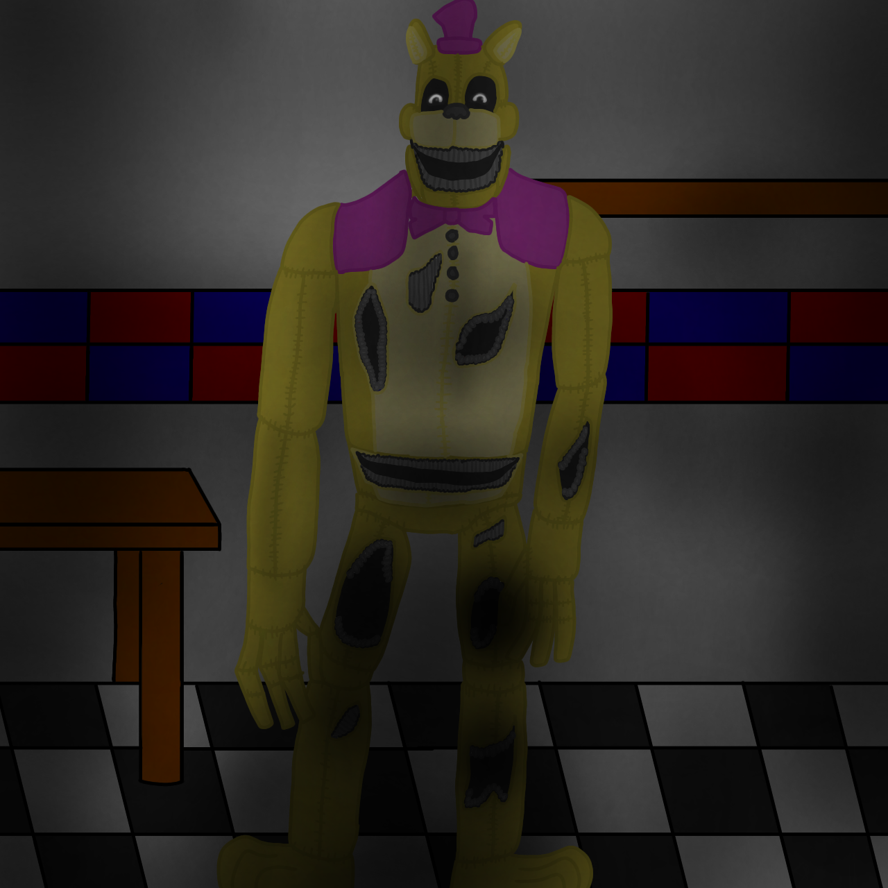 Stitched fredbear - ibisPaint