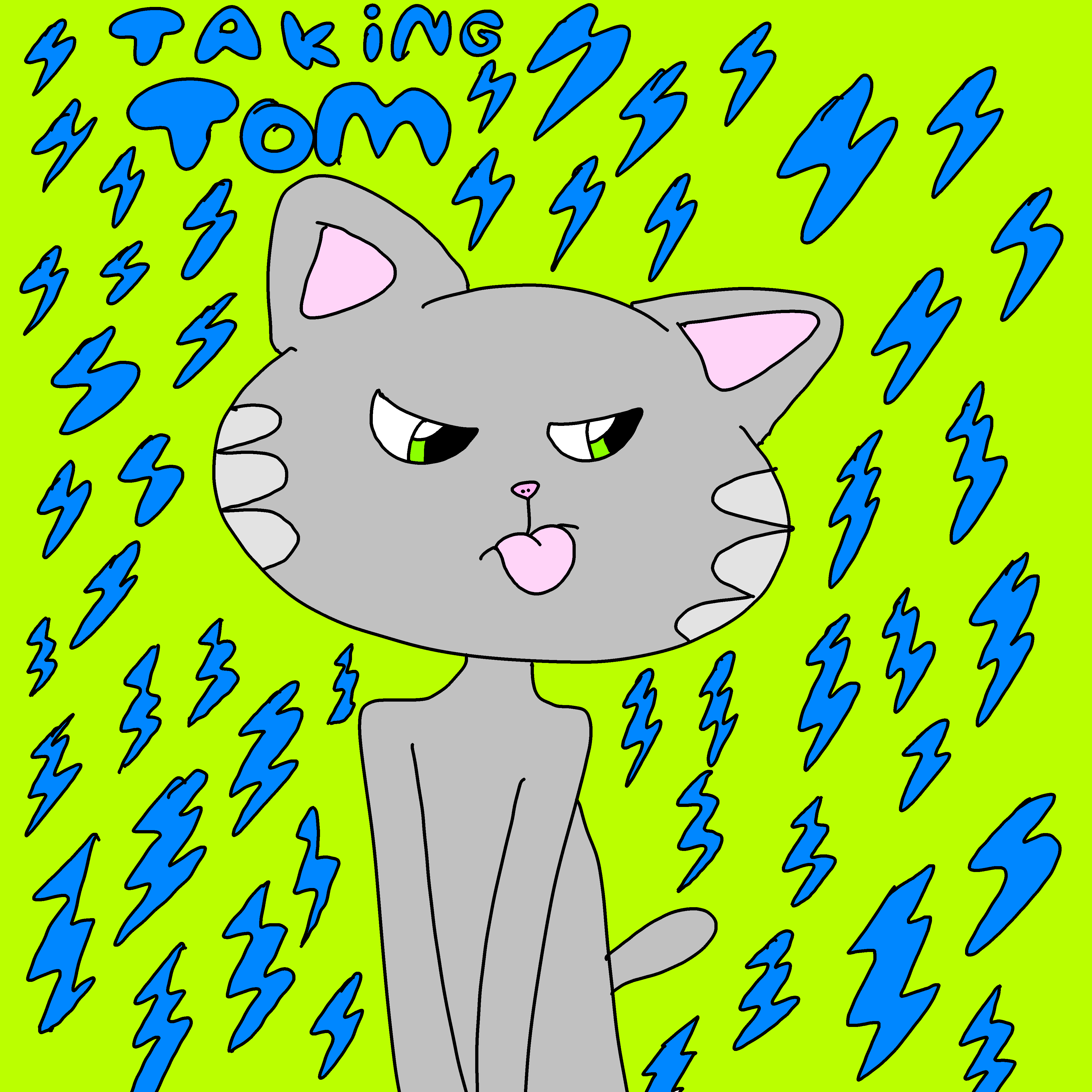 Talking tom - ibisPaint