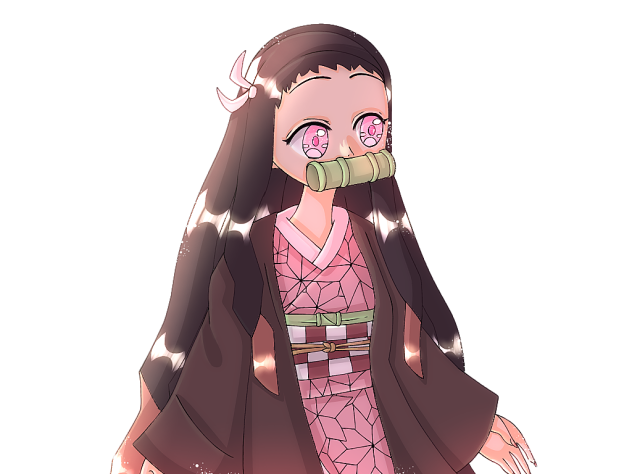 Nezuko - Demon Slayer (edited) - ibisPaint