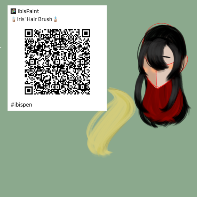 Iris' Hair Brush - ibisPaint