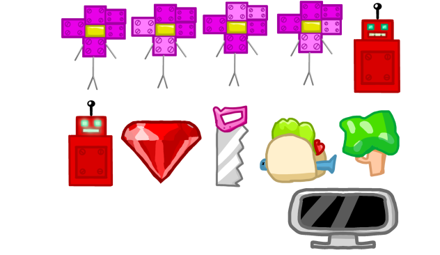 Bfdi my assets part 6 - ibisPaint