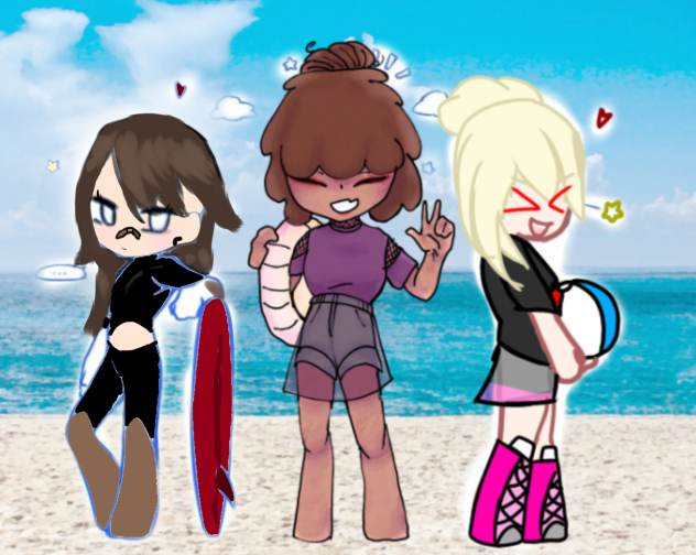 Beach Collab - ibisPaint