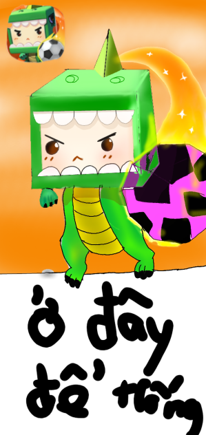 vẽ mini world - ibisPaint