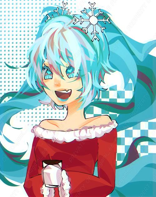 CHRISTMAS MIKU - ibisPaint