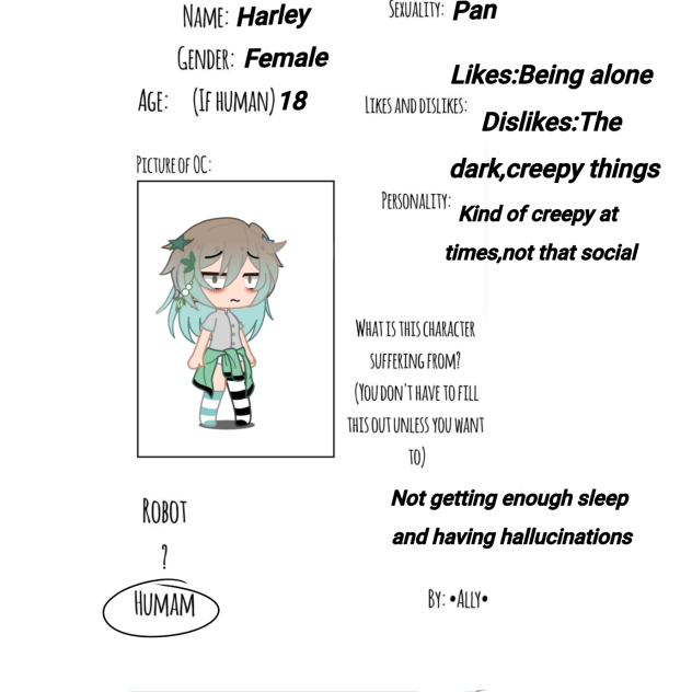 Character form - ibisPaint