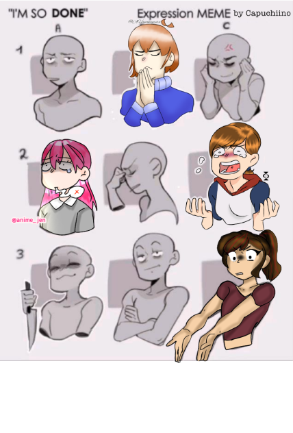 Expressions collab - ibisPaint