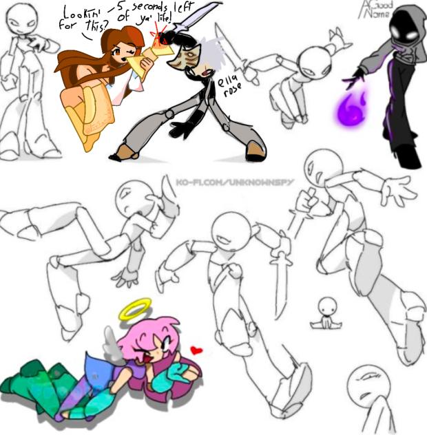 fighting collab - ibisPaint