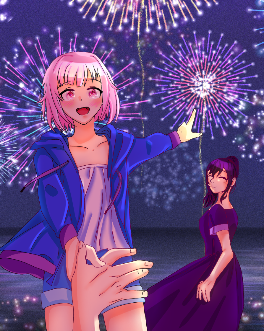 emu and mafuyu - ibisPaint