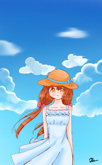 The sky - ibisPaint