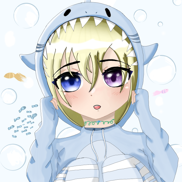shark girl 🦈 - ibisPaint