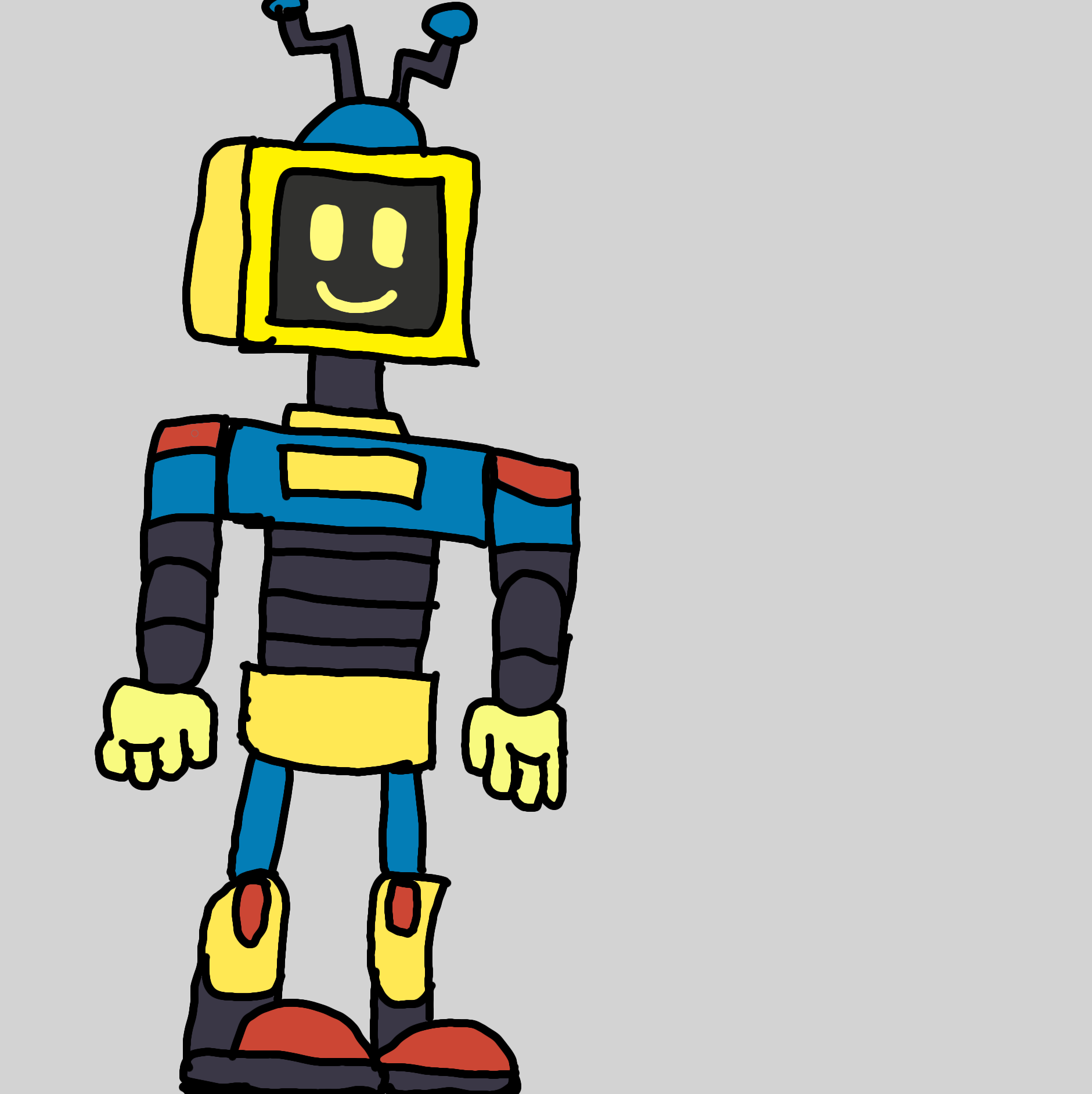 robot - ibisPaint
