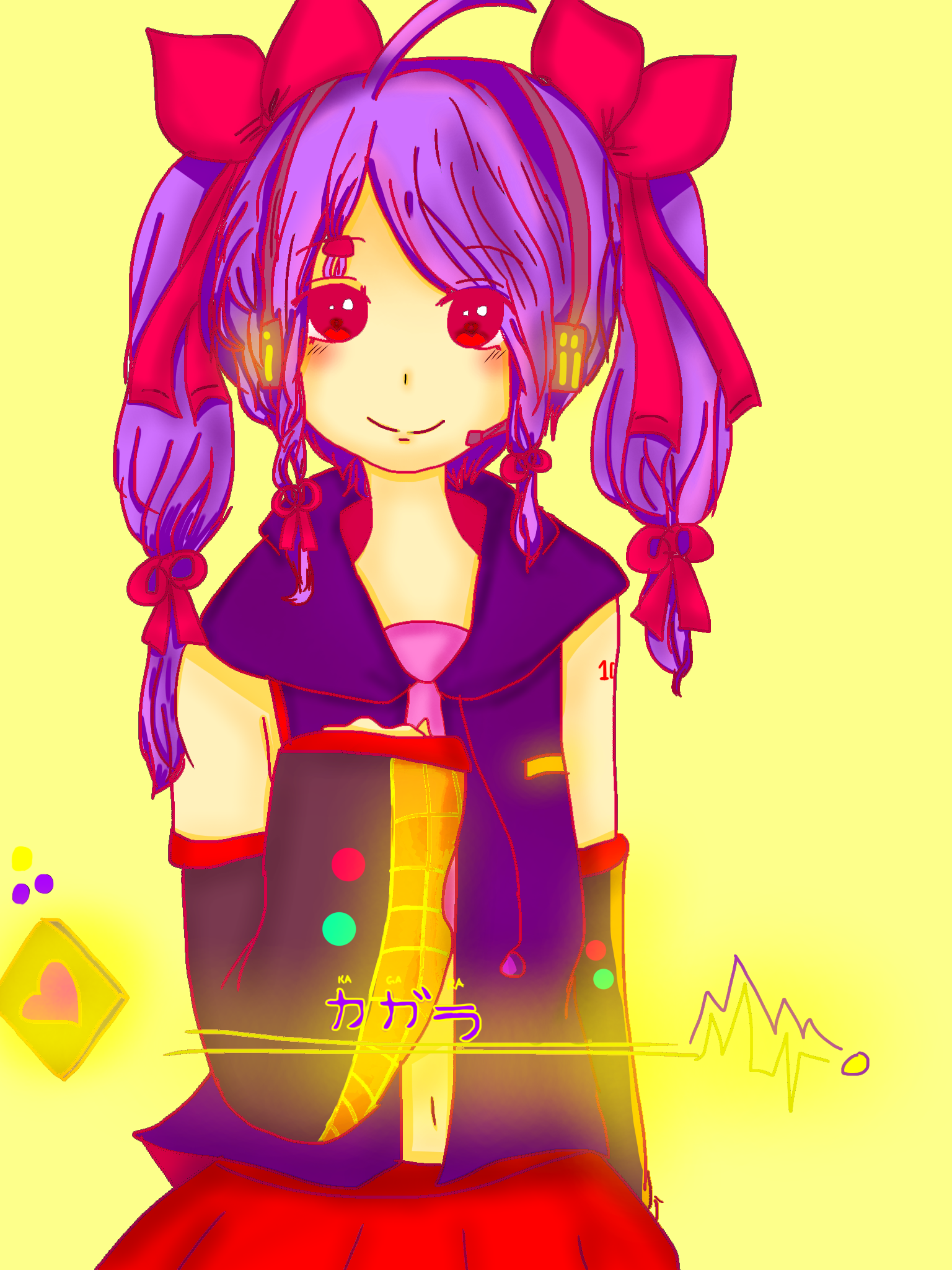 Kagara Furukawa (My vocaloid Oc) - ibisPaint