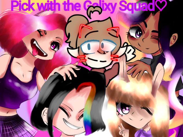 Collab with the. Galixy squad🥹🥹 - ibisPaint