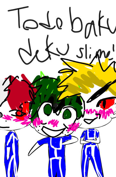 TodoBakuDeku Slime - ibisPaint