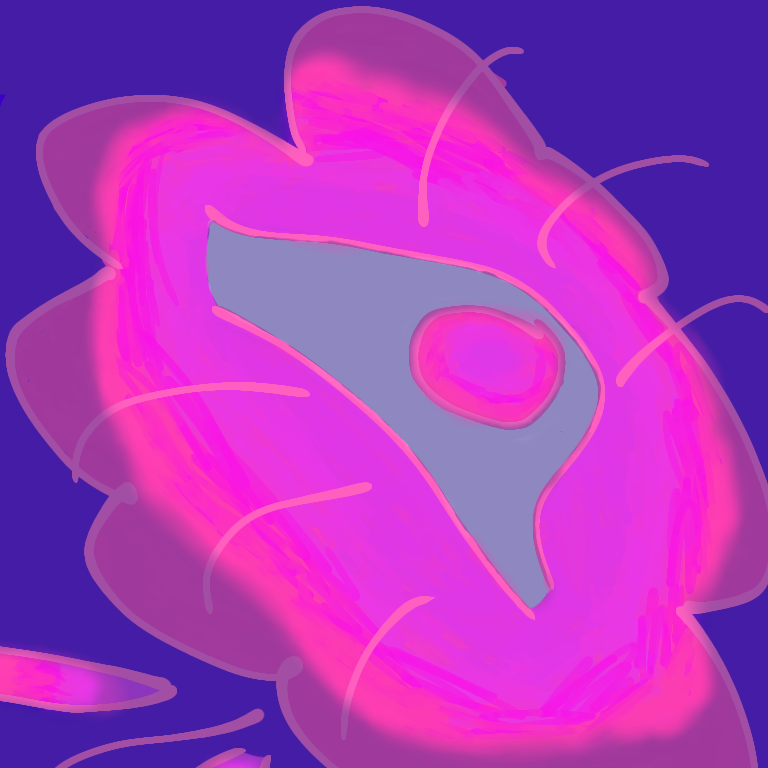 Glowy water flower - ibisPaint