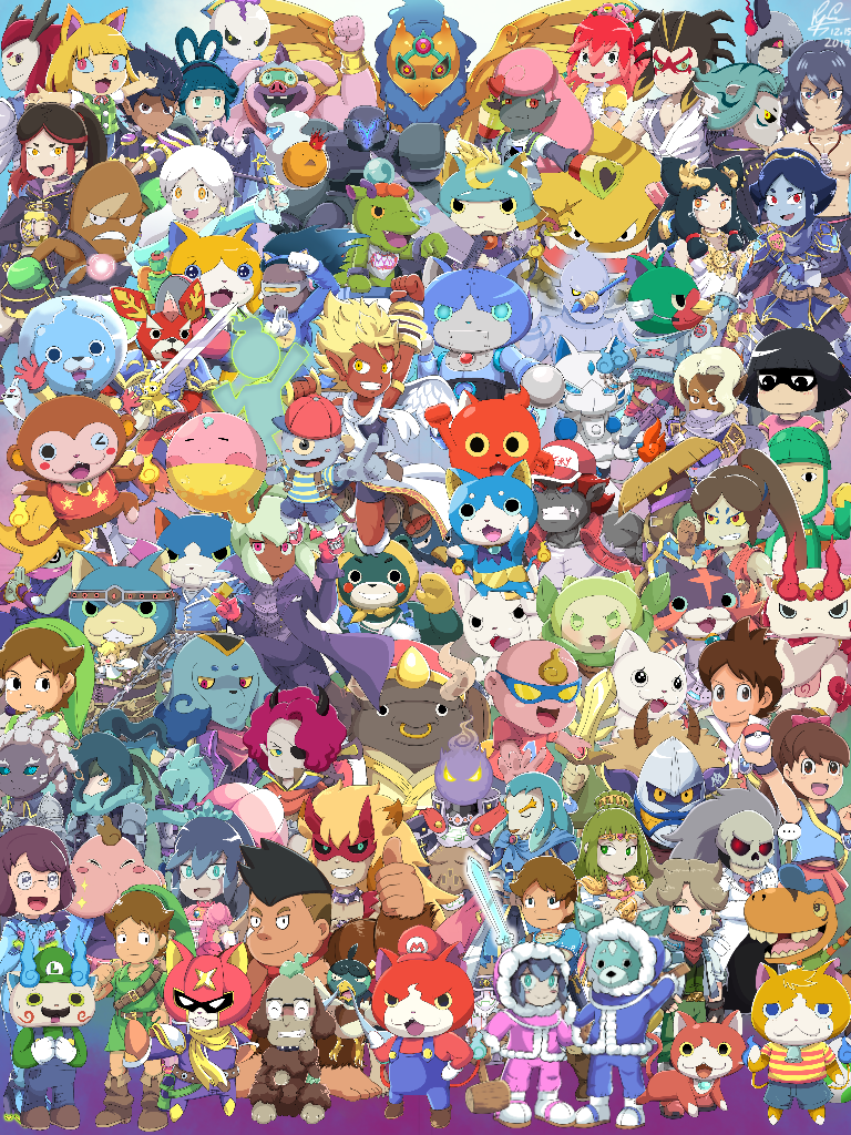 SSBU x YKW Roster Collage - ibisPaint