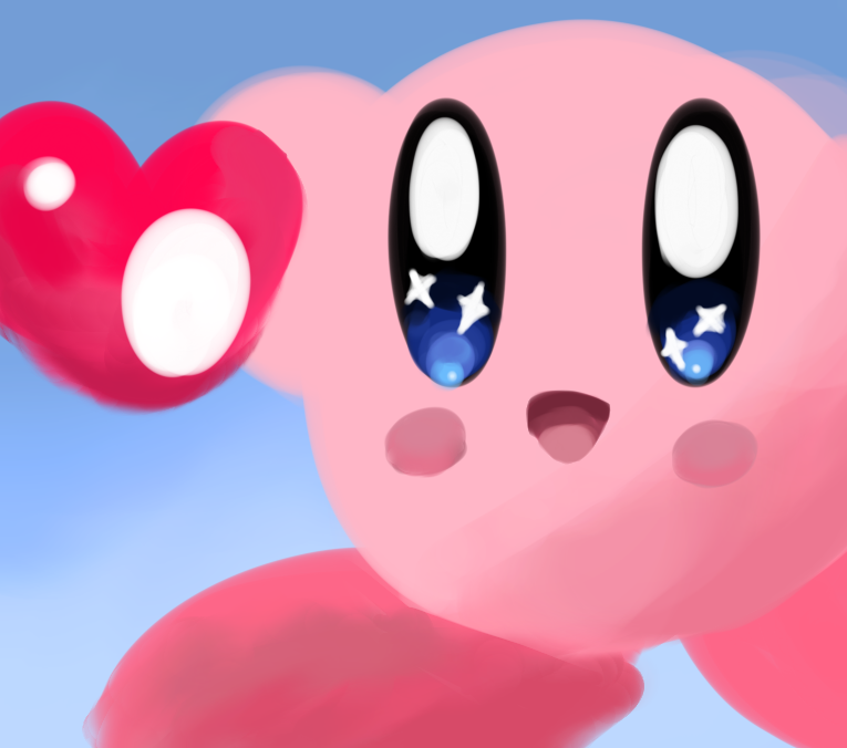 厚塗りぽいカービィ - ibisPaint