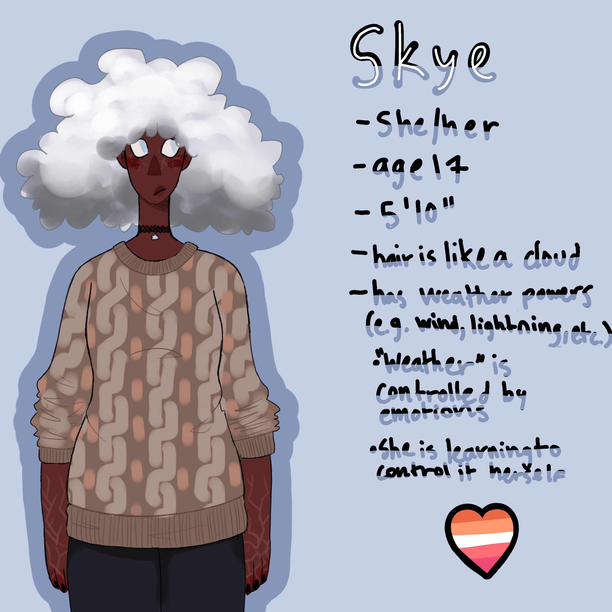 meet skye and Q&A - ibisPaint