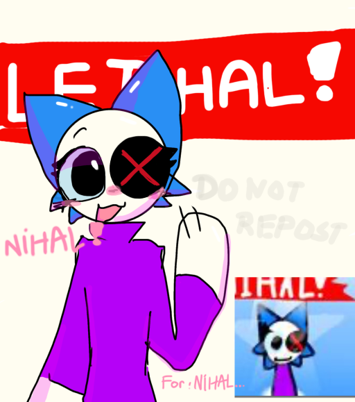 for Nihal i reposted this 4 times!!!!!!! - ibisPaint