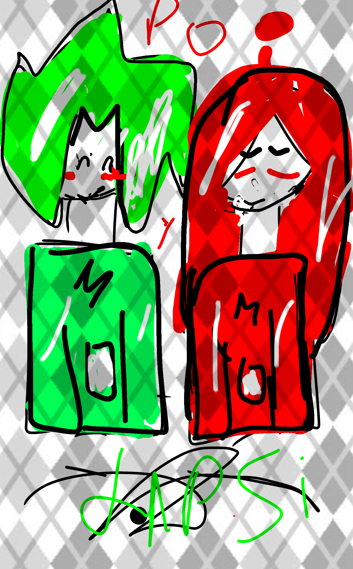 dipsi y po - ibisPaint