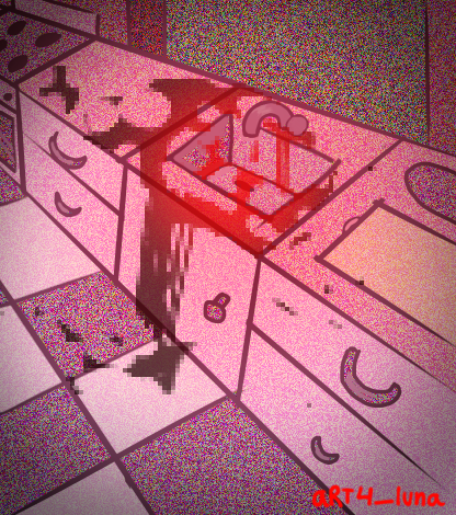 Bloody kitchen sink - ibisPaint