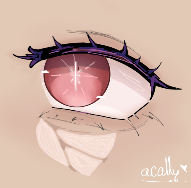 Simple eye - ibisPaint