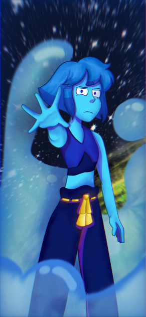 Lapis Lazuli for my friend - ibisPaint