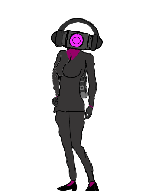 speaker woman - ibisPaint